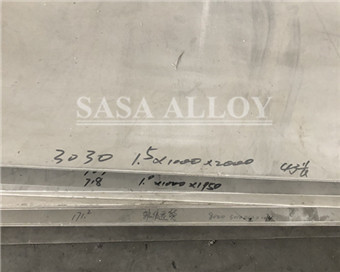 Inconel 718 Sheet Plate - Sasa Alloy CO., LTD